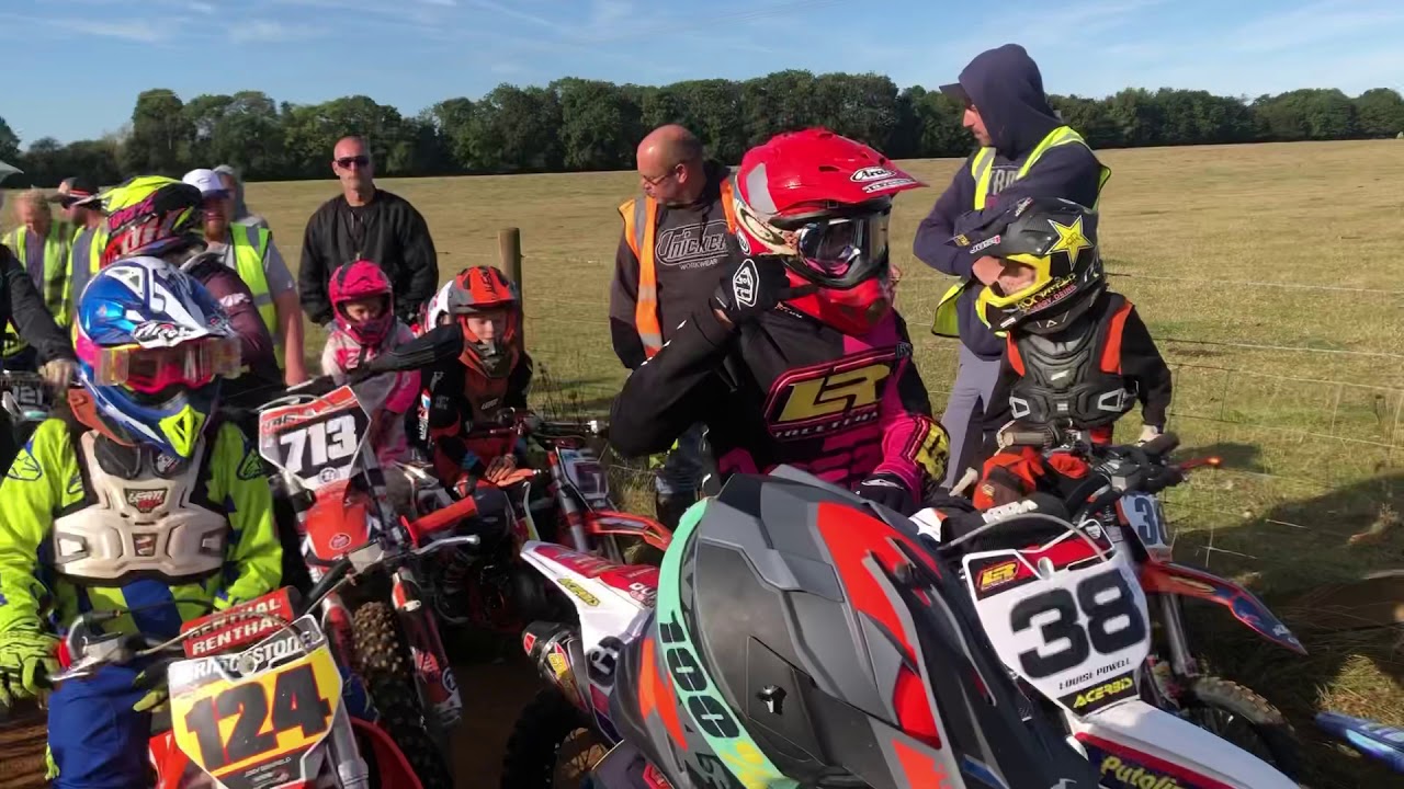 Girls national wroxton 2019 motocross mx - YouTube