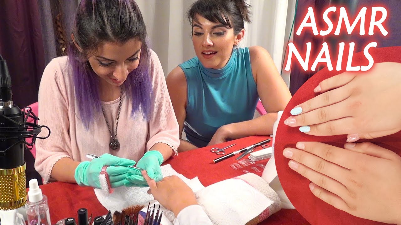 Nail Care ASMR Gel Nails Professional Manicure - YouTube