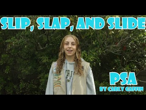 SLIP, SLAP, and SLIDE: Slip on a hat, Slap on sunscreen, and Slide ...