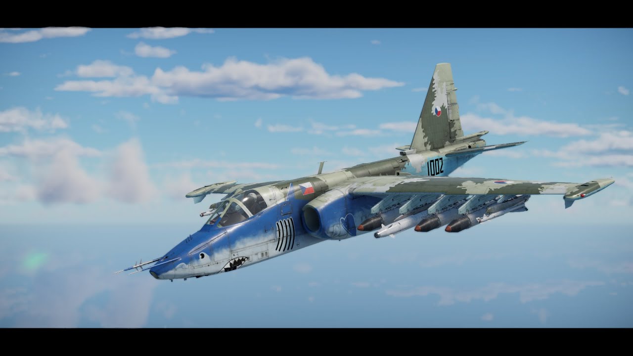 워 썬더 Su-25K CAS - YouTube