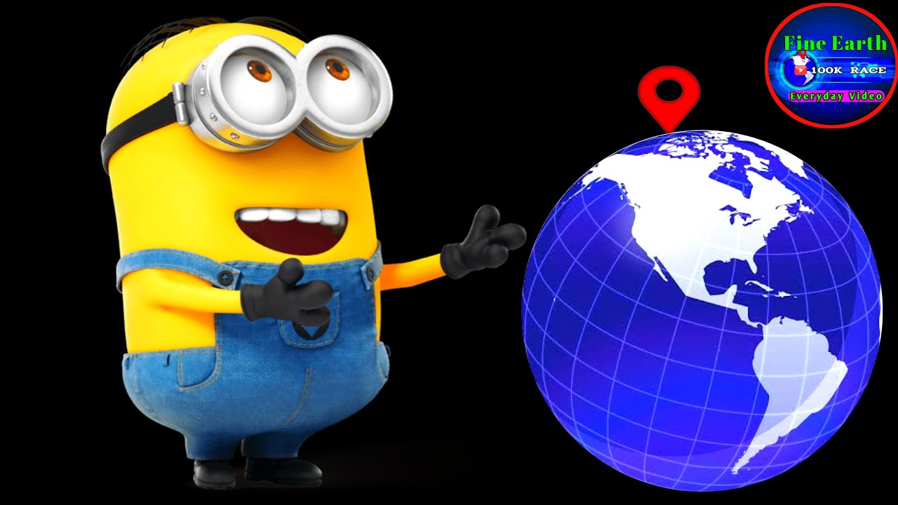Minion on Google Earth #fineearthexplore - YouTube