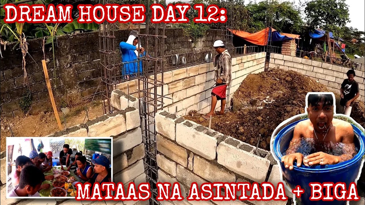 DREAM HOUSE AERIAL SHOT: MATAAS NA ASINTADA + BIGA NA (DAY 12) + HAKOT ...