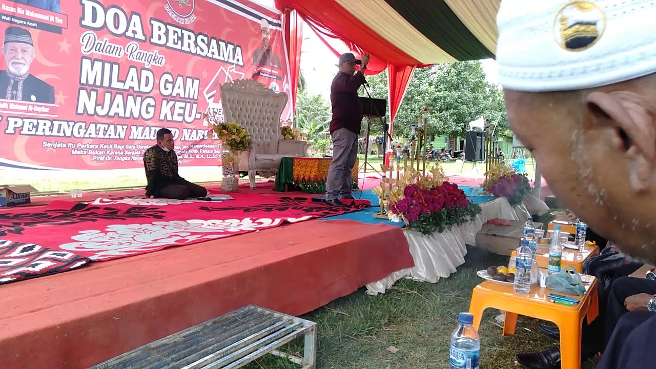 Pidato Penting Tokoh GAM pada Milad GAM ke-45 di Daerah 3 Wilayah ...