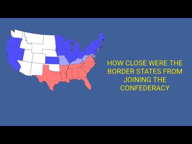 Border States During The Civil War Civil War Handouts | PDF | American