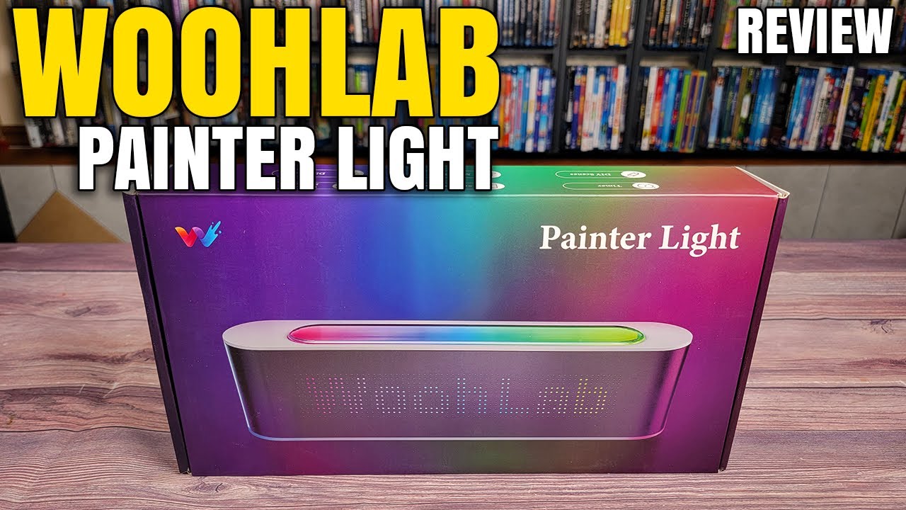 A Great RGB Accent Light! Woohlab Painter Light Review - YouTube