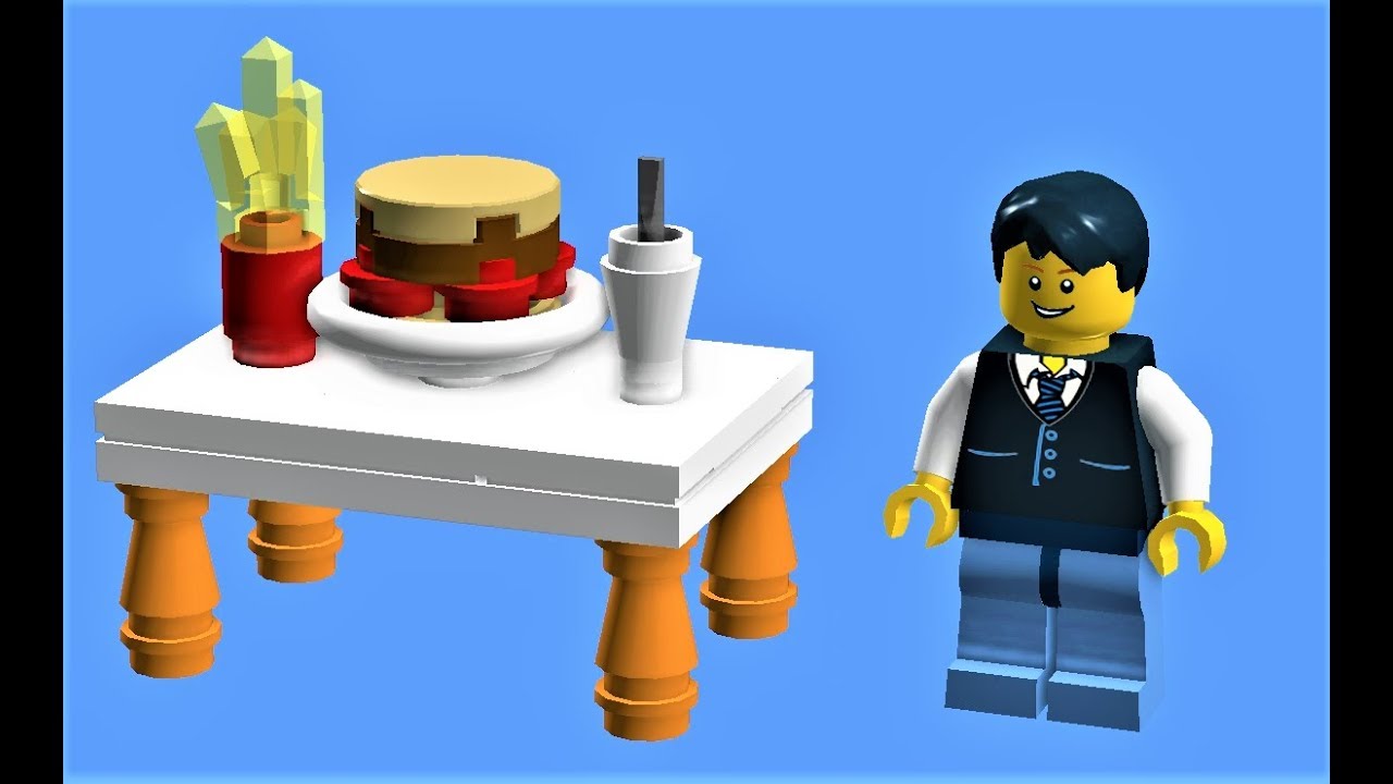 Lego Burger - Tutorial - YouTube