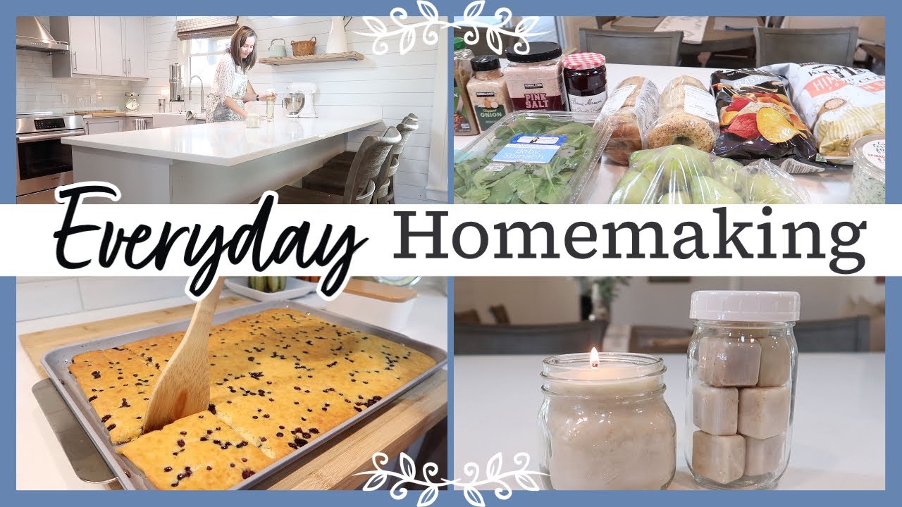 MOTIVATION FOR EVERYDAY HOMEMAKING | Clean, Bake & Craft With Me! | JOY ...