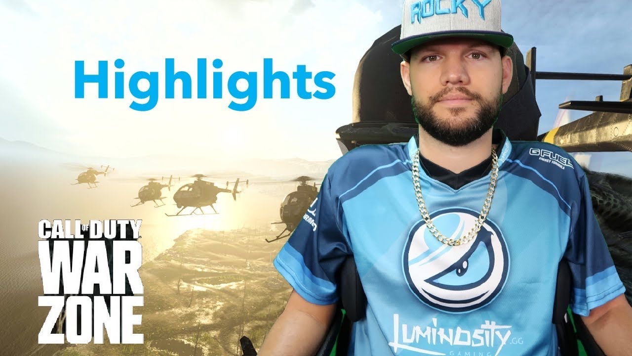 LG Rockynohands Mouth controller Warzone highlights - YouTube