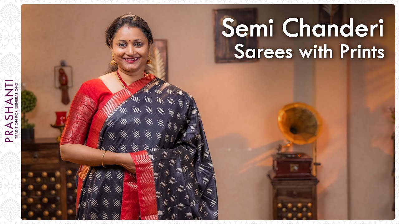 Traditional Chanderi Sarees
