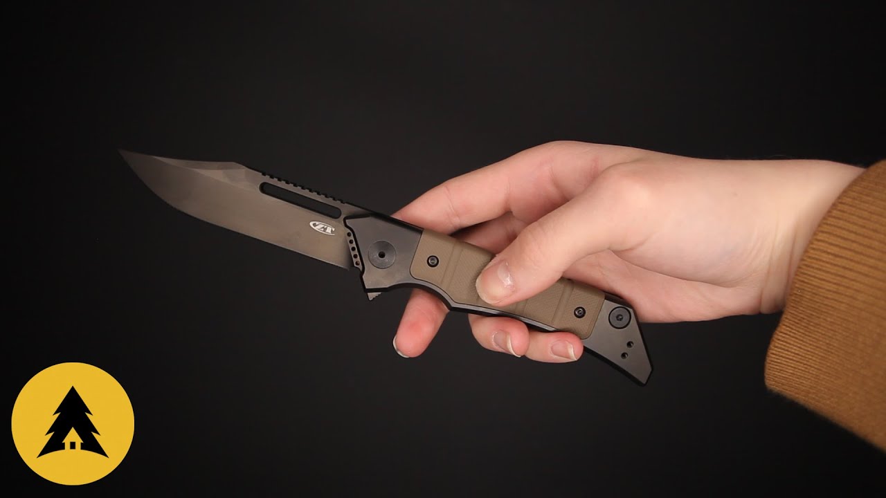 Складной нож ZT 0223 Tim Galyean - YouTube