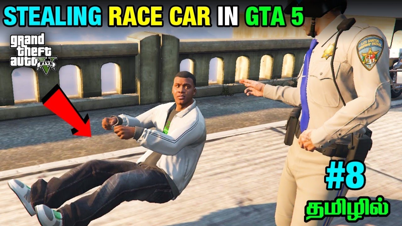 GTA 5 Tamil | Stealing Super Race Car in GTA 5 | GTA 5 Story Mode ...