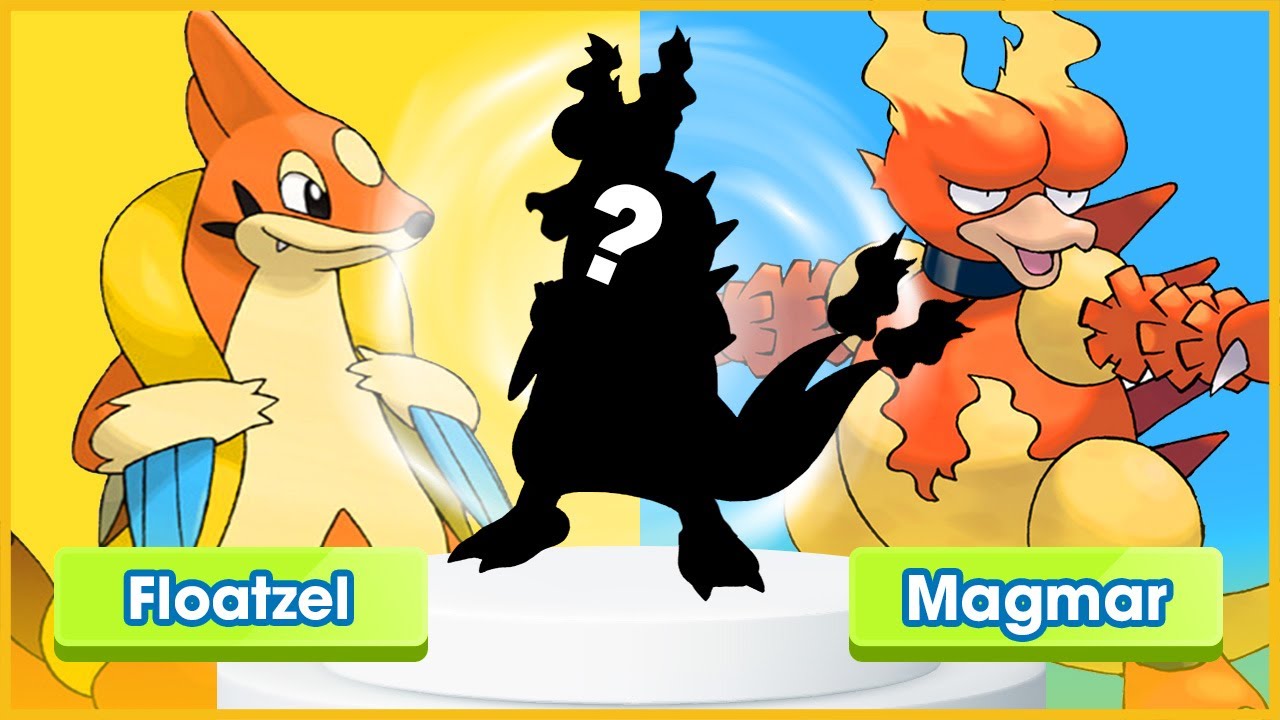 Pokemon Fusion | Floatzel + Magmar | pokemon infinite fusion challenge ...