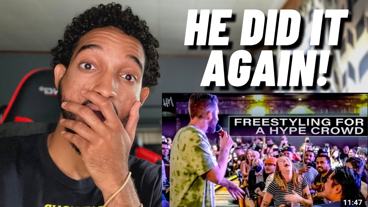 Harry Mack does it again! 500 Person Crowd And 1 Freestyle Rapper | The ...