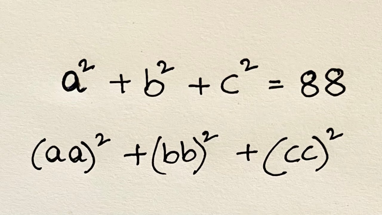 Singapore Math Olympiad Question | You should know this trick!! - YouTube