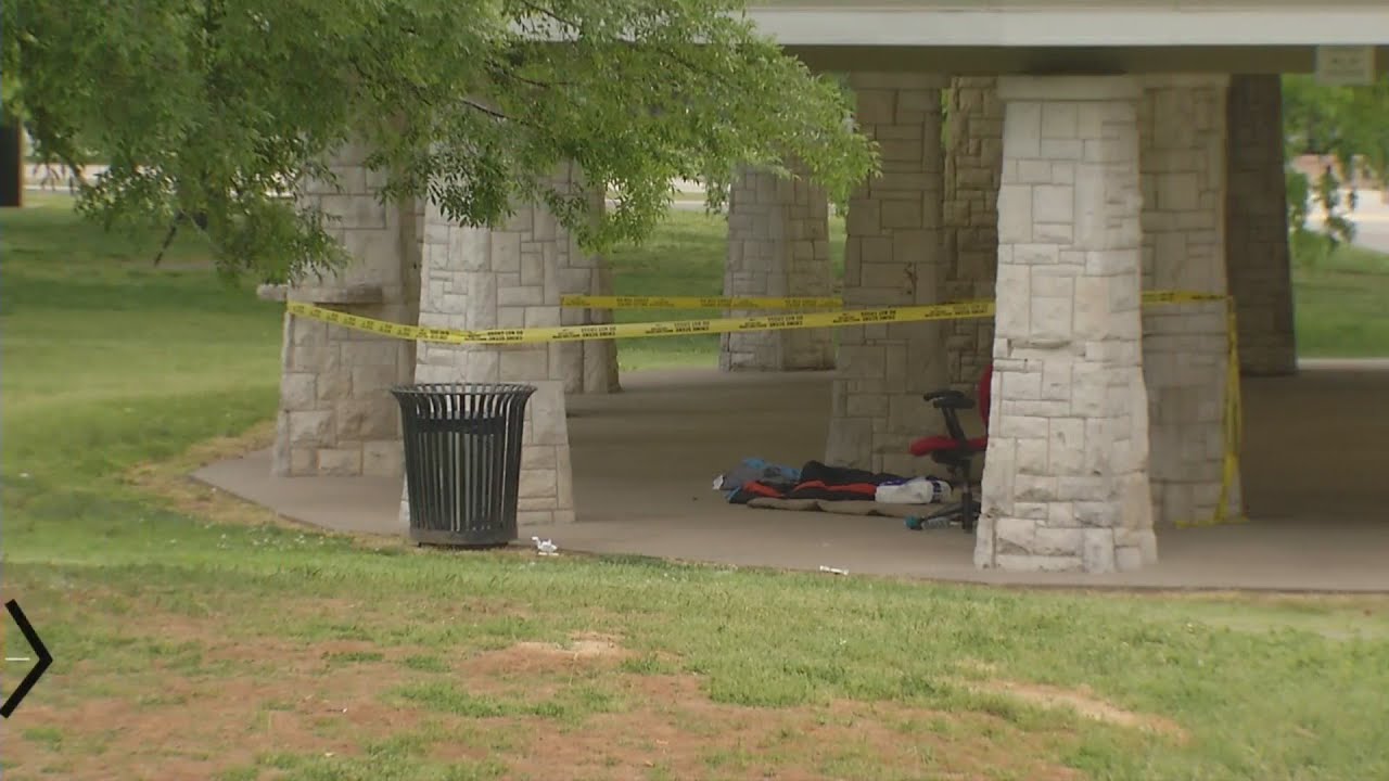Man shot while sleeping in Centennial Park - YouTube