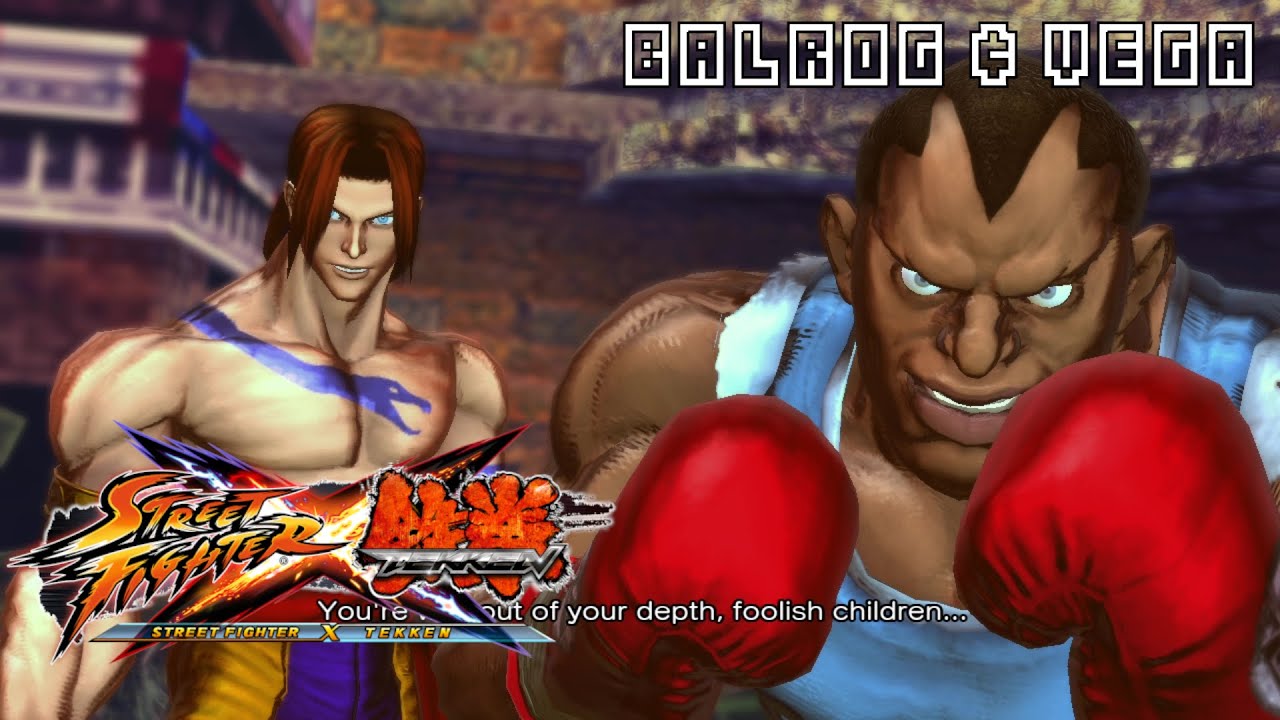 Street Fighter X Tekken - Balrog & Vega - Story - YouTube