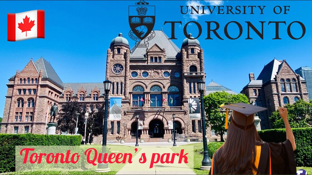 Walking tour Toronto Canada-University of Toronto-Queen's Park - YouTube