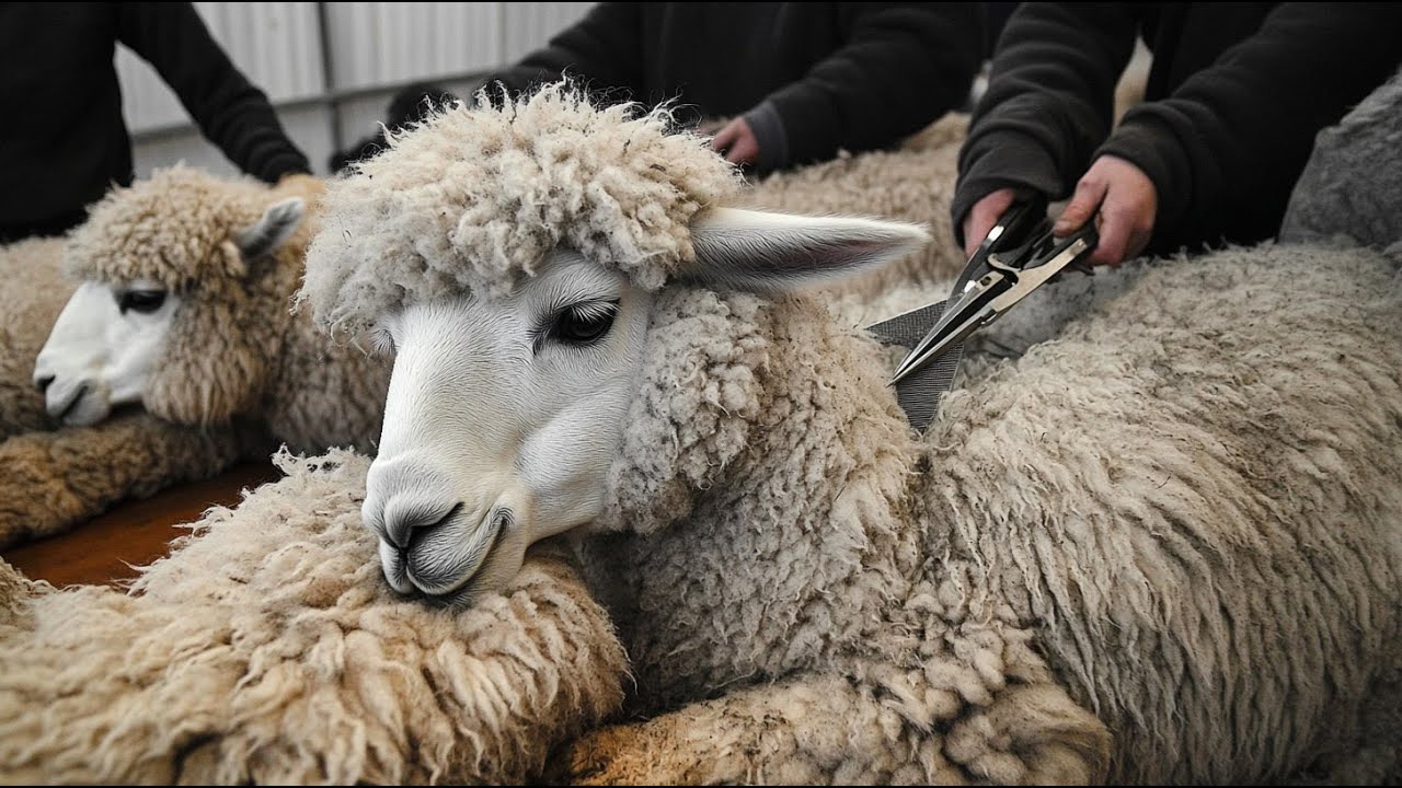 Camel Shearing Techniques - How Camel Hair Is Processed In The Factory ...