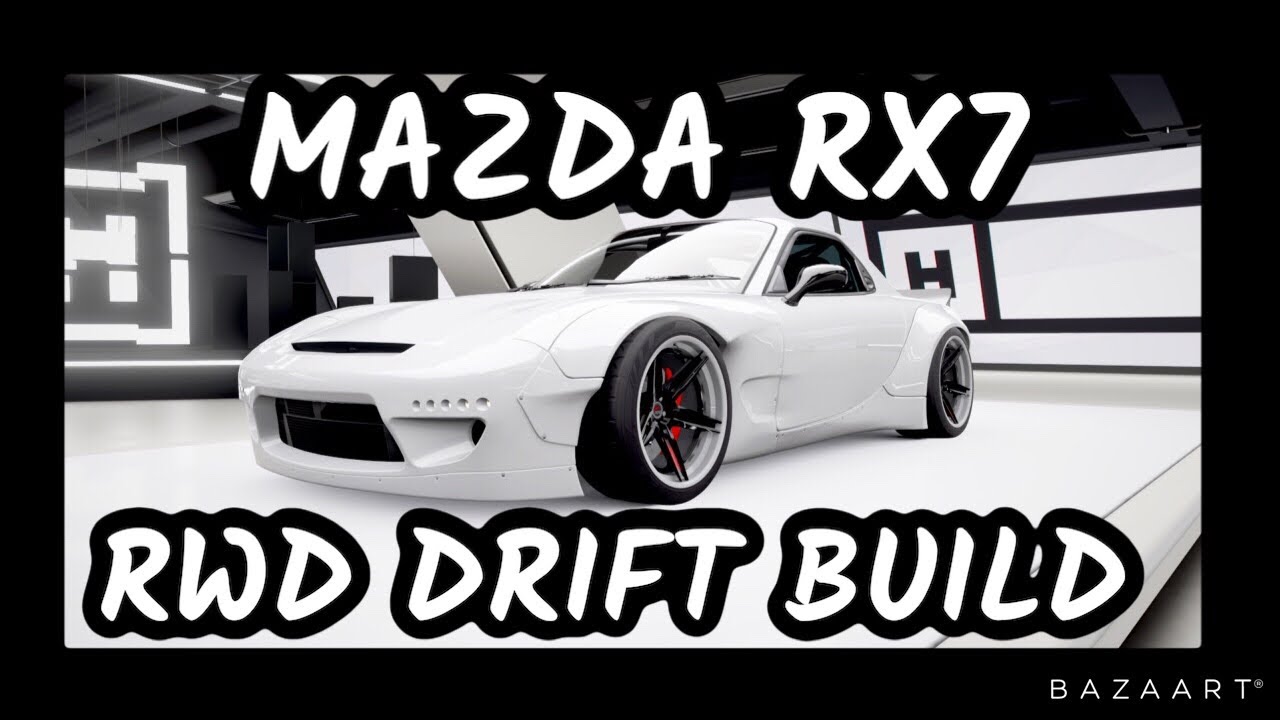 Mazda RX7 RWD Drift Build | Forza Horizon 4 - YouTube