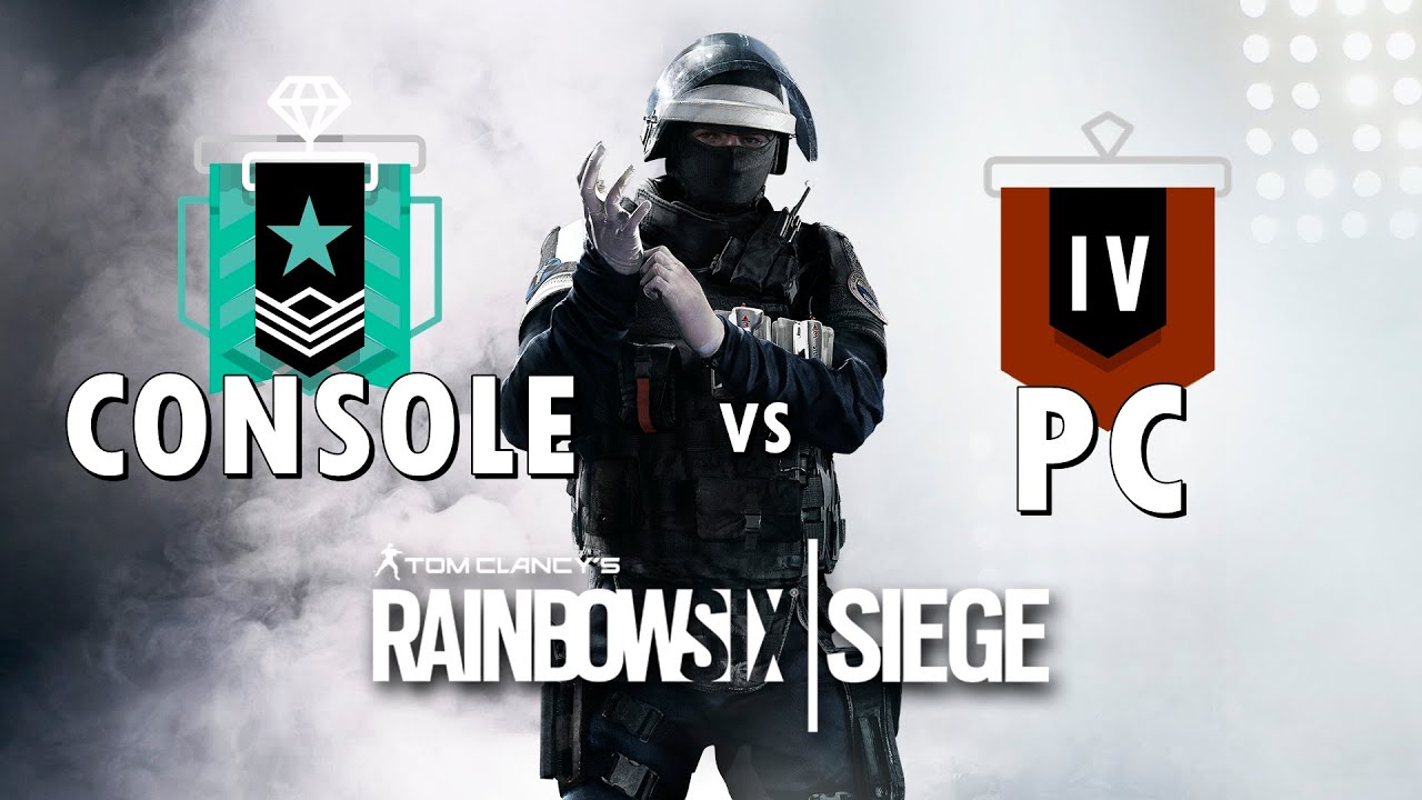 Rainbow Six Siege - Jogador de Console jogando pela Primeira vez no PC ...