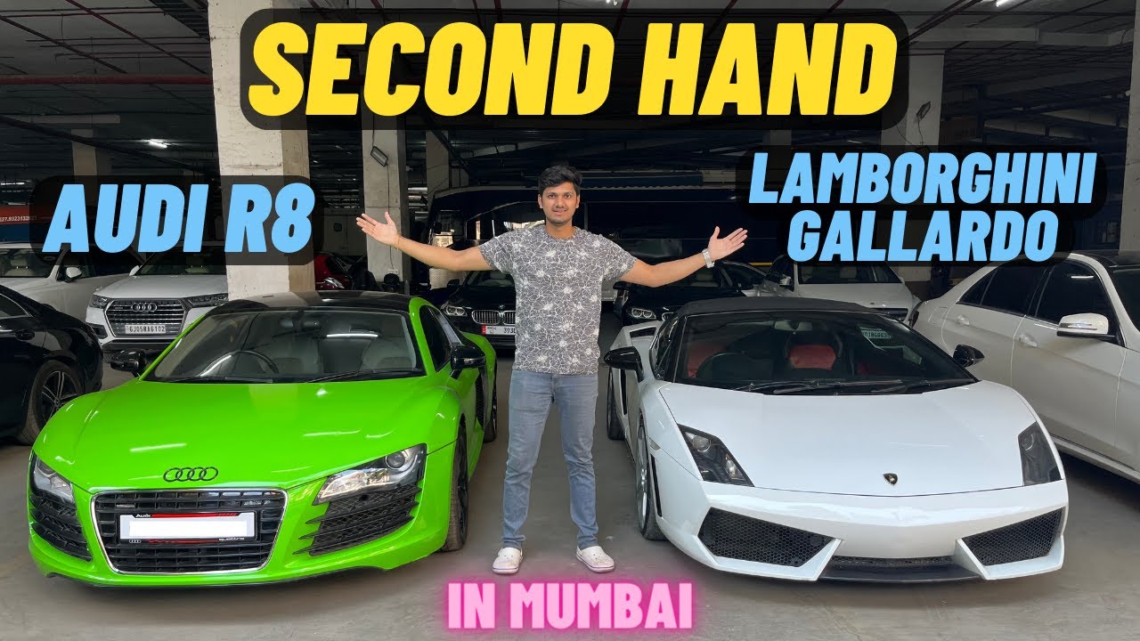 AUDI R8 & LAMBORGHINI GALLARDO- In cheap Price | Mumbai - YouTube