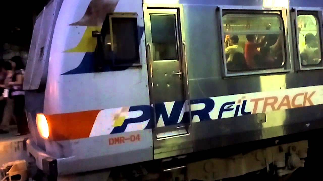 PNR DMU set 4 arriving at Blumentritt Station - YouTube