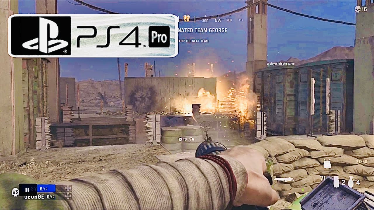 Call of Duty: VANGUARD PS4 Pro Gameplay - YouTube