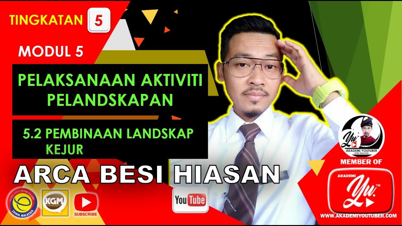 Arca Besi Hiasan Landskap (Gabion) - YouTube