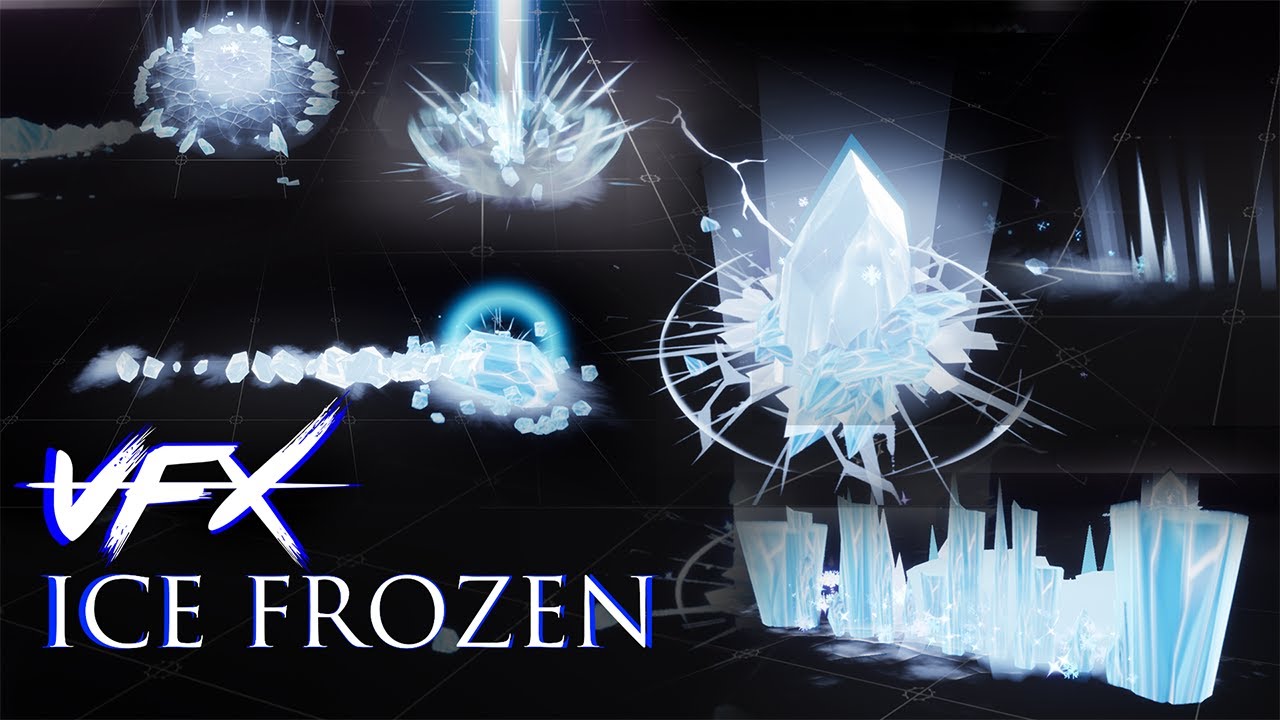 Ice & Frozen Dynamic VFX Pack Preview - YouTube