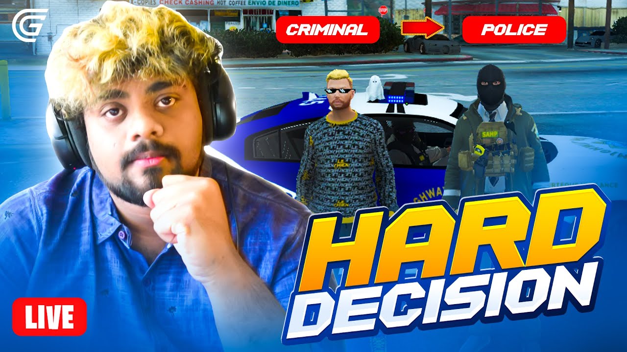 Retiring As Criminal But I will be Criminal Cop in GTA5 RP | Grand RP ...