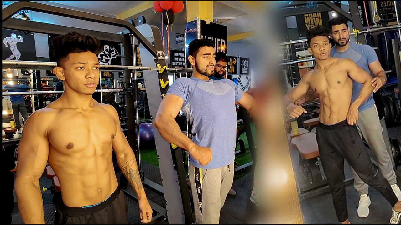 Training BACK AND BICEPS With Deepak Kumar. - YouTube