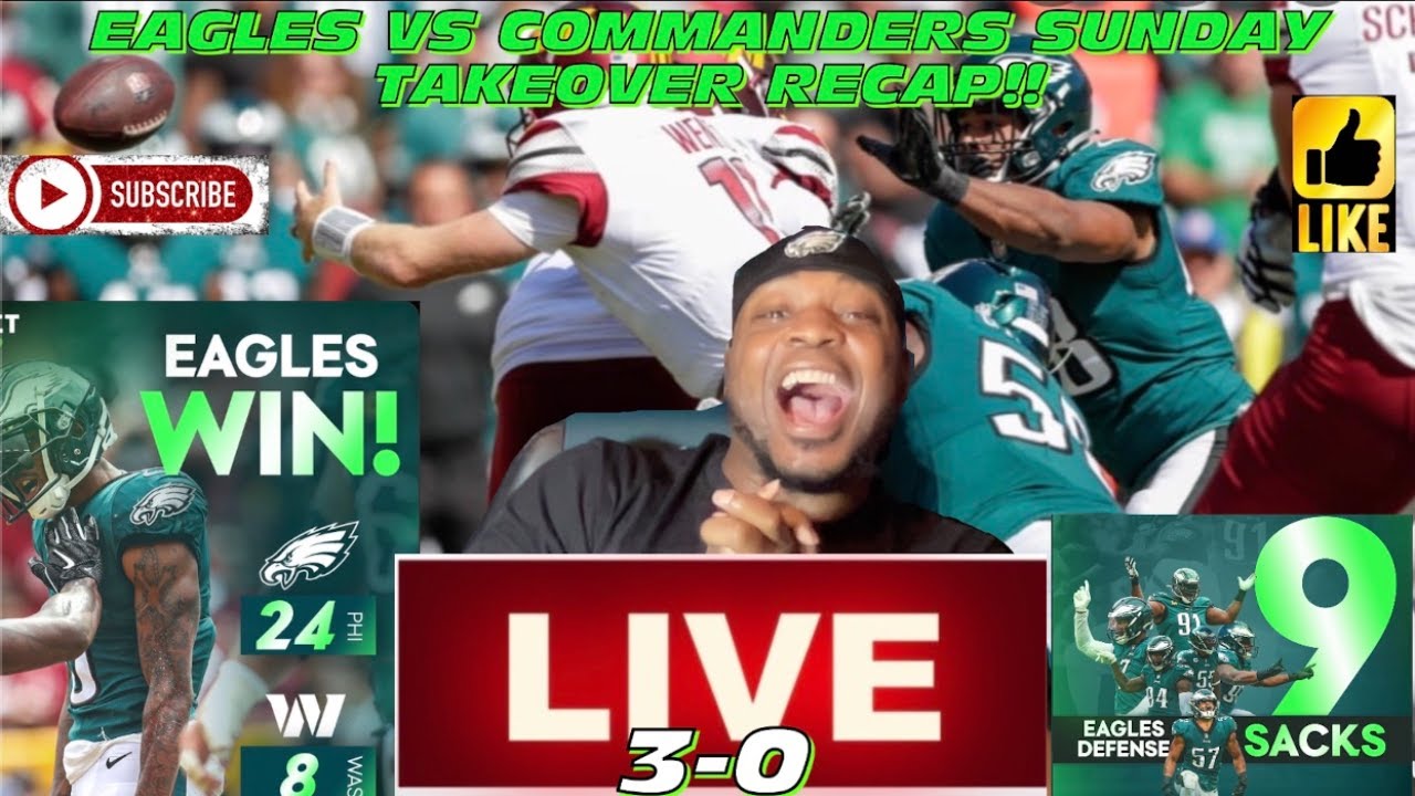 Philadelphia Eagles| Eagles vs Commanders Victory Monday Recap... - YouTube