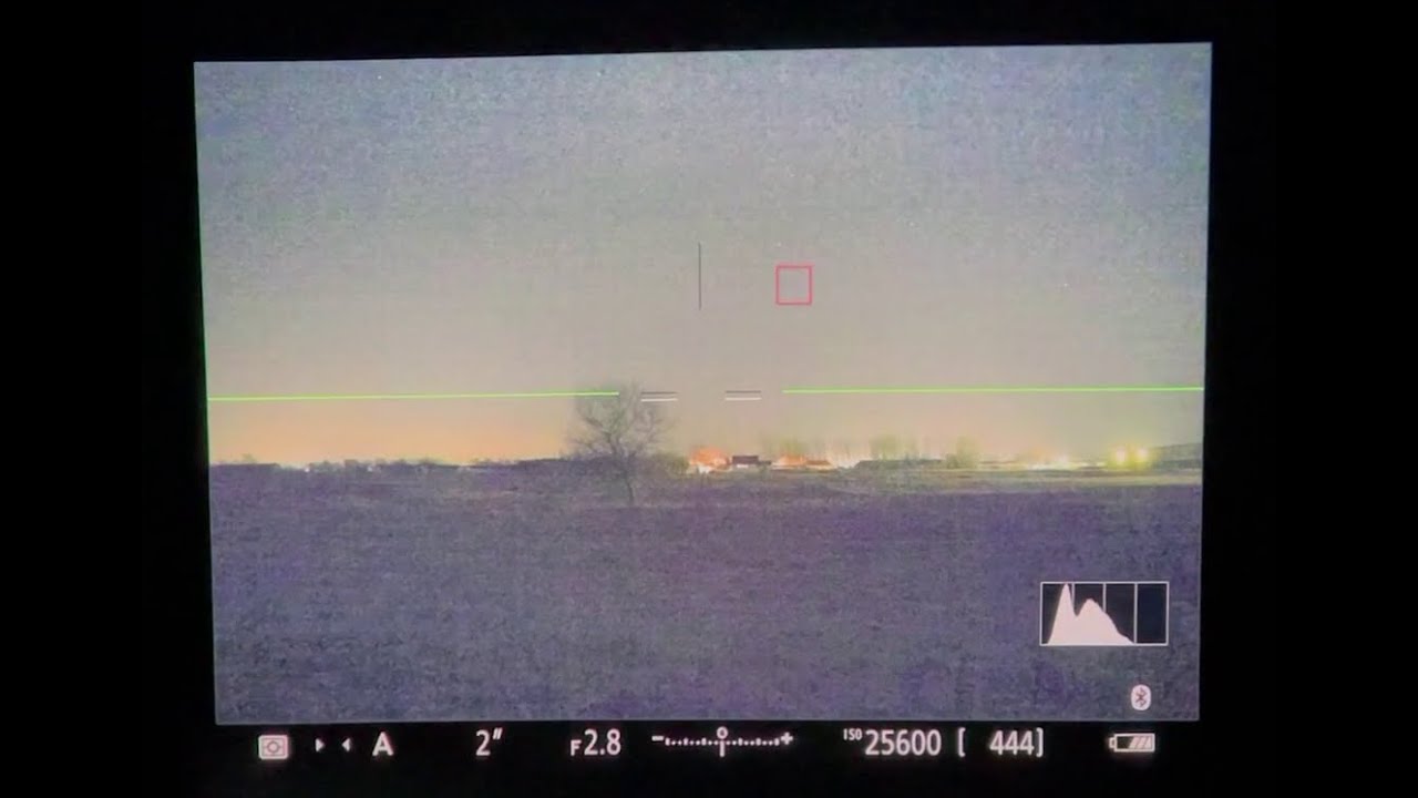 Nikon Z 9 csillagfény nézet (starlight mode) - YouTube