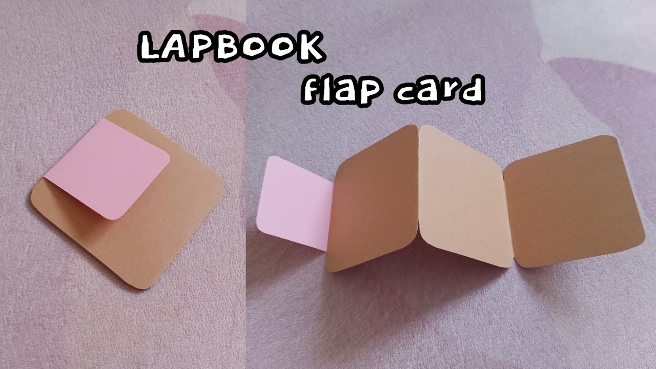 Lapbook Flap Card - YouTube