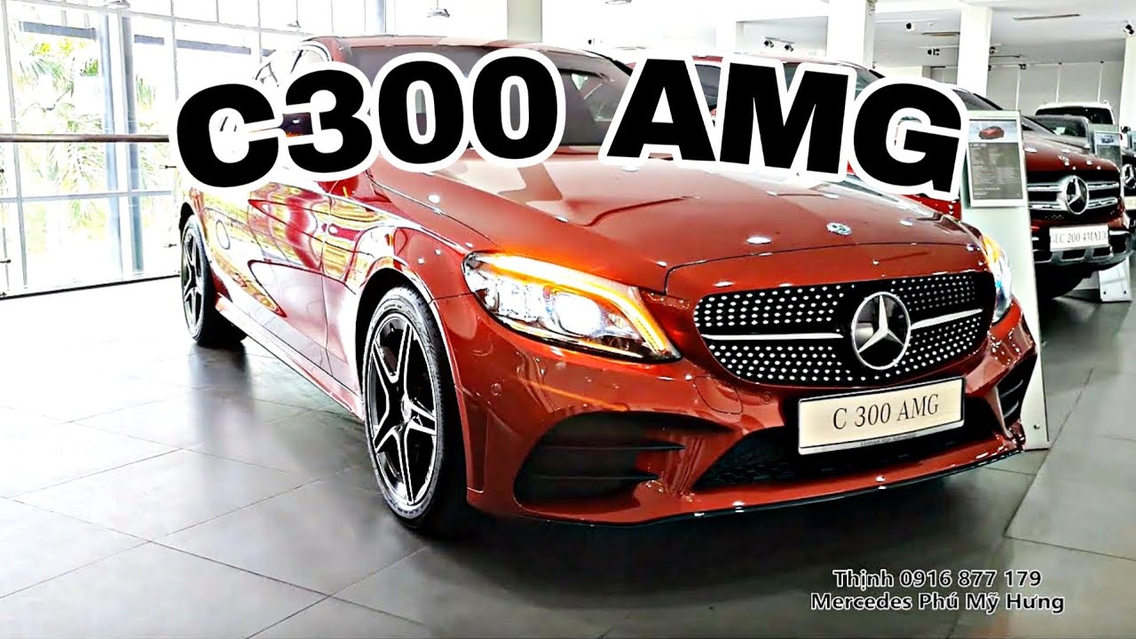 Mercedes C300 AMG 2020 phiên bản màu Đỏ, Mercedes Phú Mỹ Hưng, Trải ...