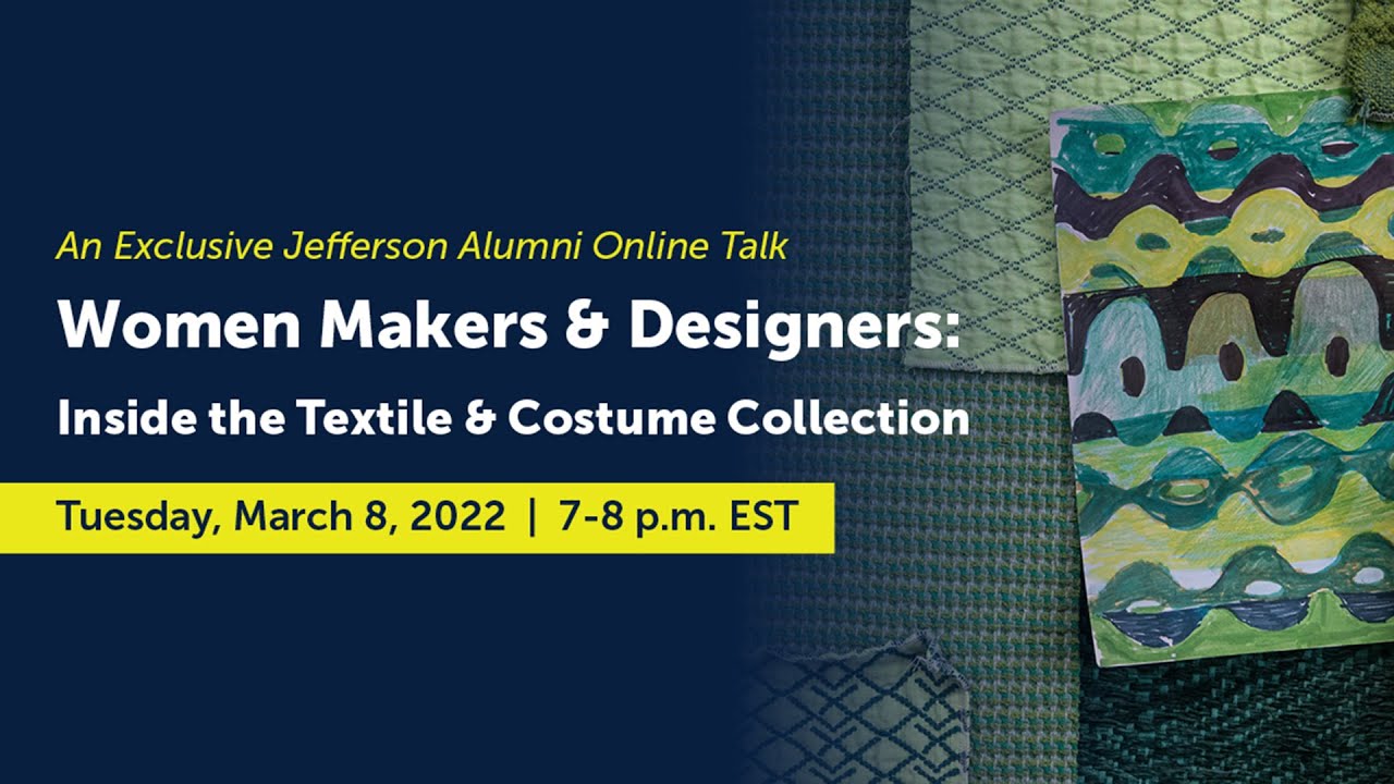 Women Makers & Designers: Inside the Textile & Costume Collection - YouTube