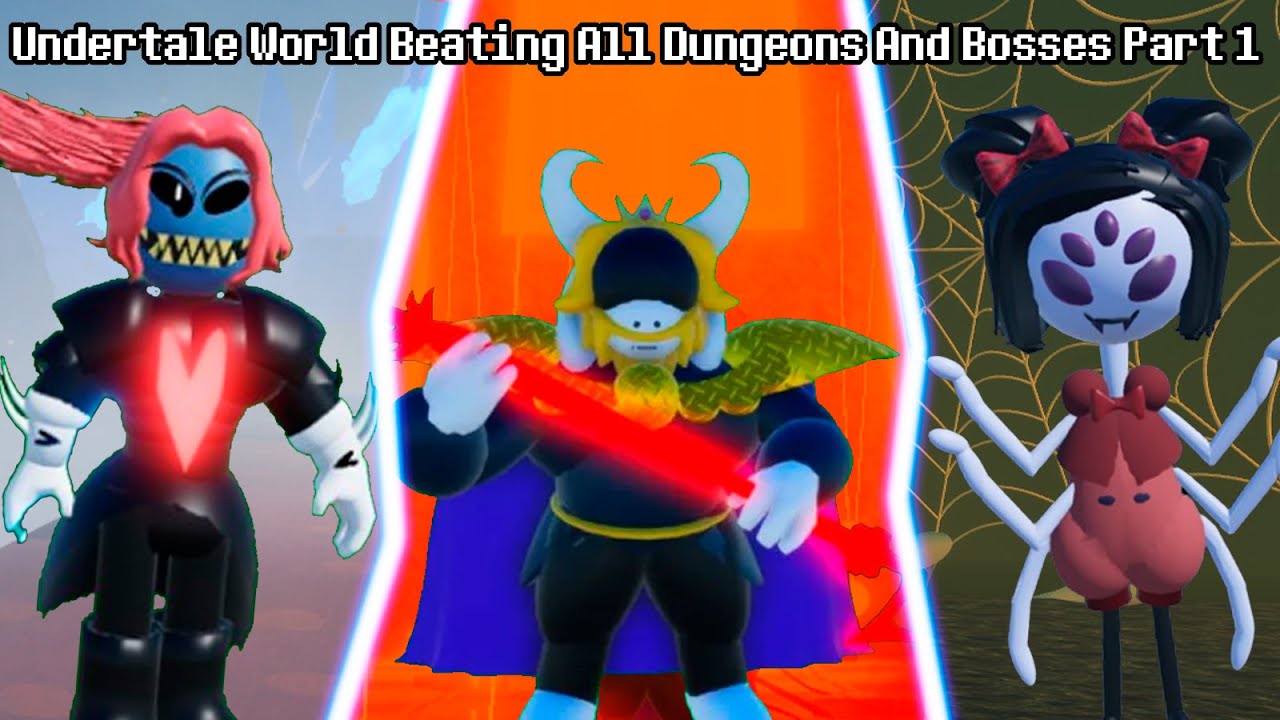 BEST RPG ROBLOX UNDERTALE GAME!? Undertale World Beating All Dungeons ...