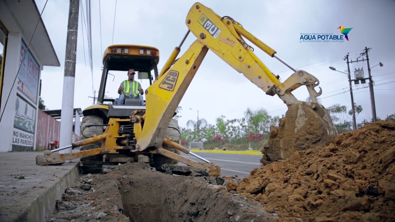 Construcción de nueva línea matriz de conducción de agua potable en la ...