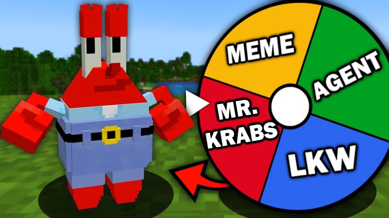 Ich mache Minecraft Mobs mit einem Mystery Wheel ... - YouTube