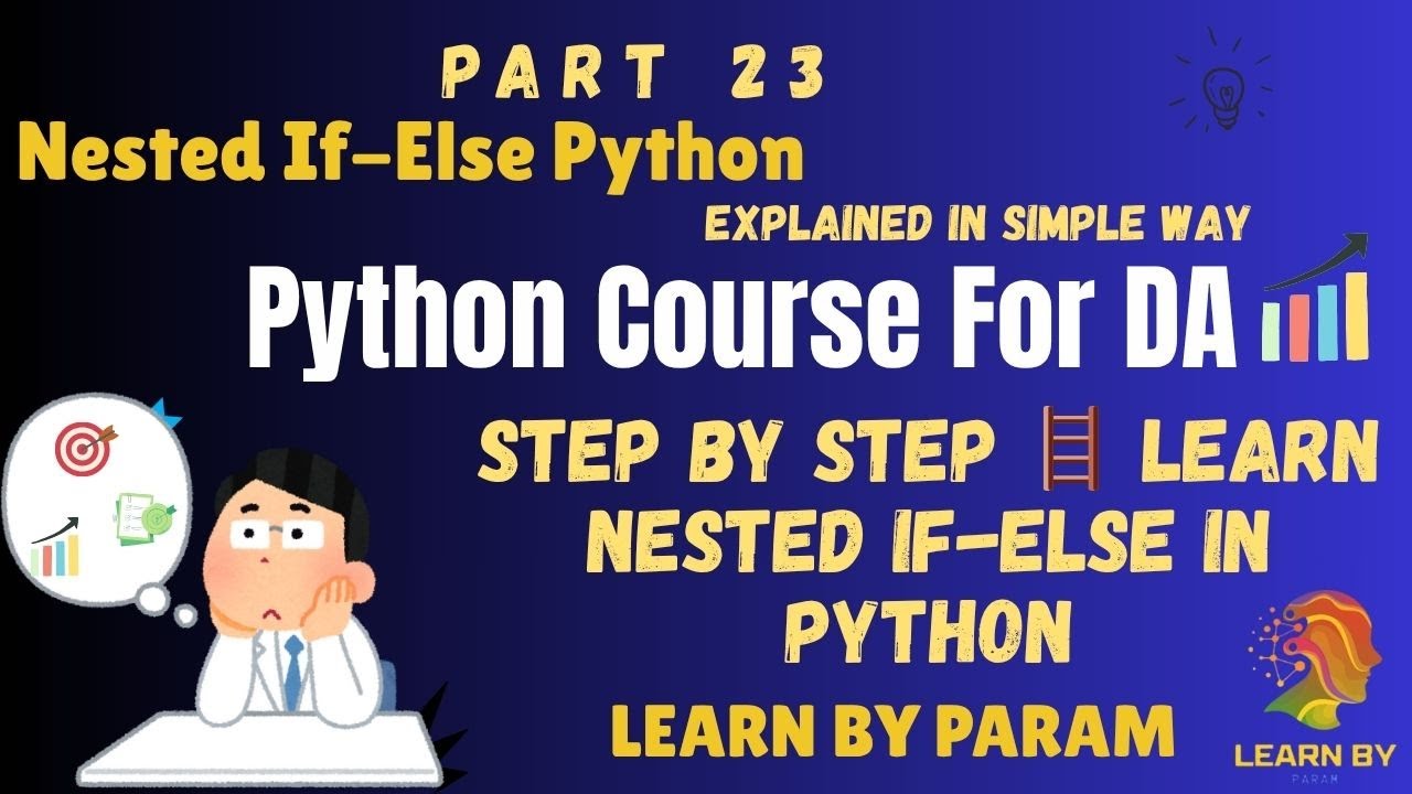Python Nested If-Else Statement Explained with Examples | Python Tutorial for Beginners #coding ...