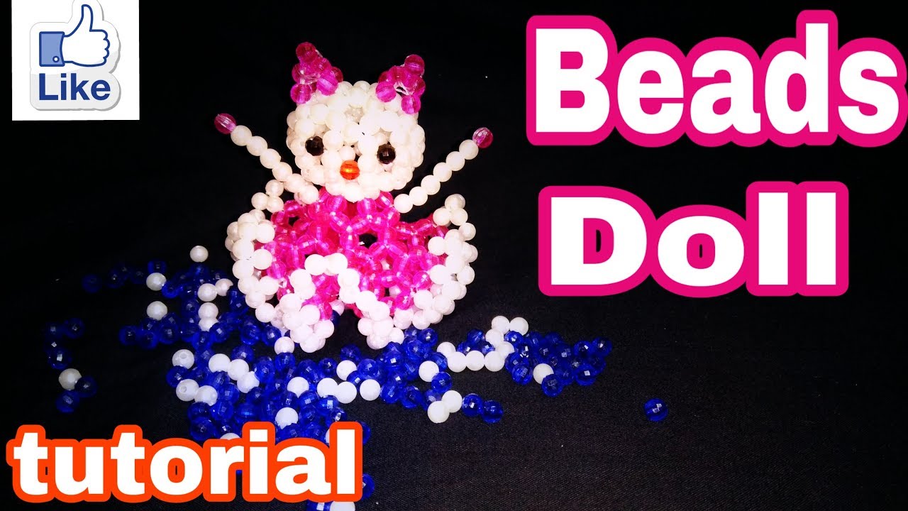 How to make beads doll tutorial part 2 // পুথির পুতুল বানানো //hand ...