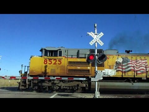 UP 8525 North MNPAL Filmed In Waterford Township MN (10-20-2023) - YouTube