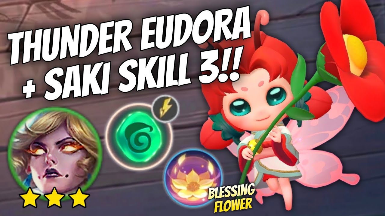 TOP GLOBAL COMBO !! HYPER EUDORA SC THUNDER + SAKI SKILL 3 !! MAGIC ...