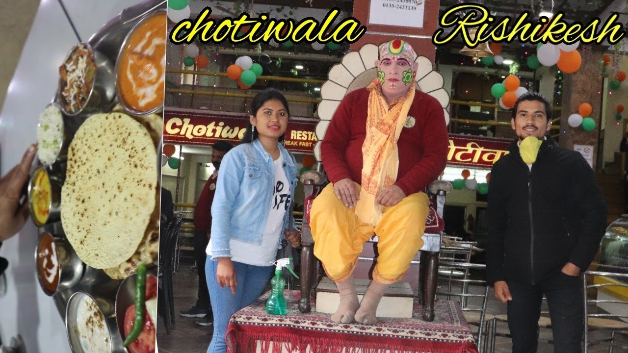 Chotiwala restaurant Rishikesh Uttrakhand Vlog with sister ll Himanshu ...