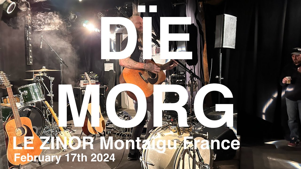 DÏE MORG Full Live Concert 4K @ LE ZINOR Montaigu France February 17th ...