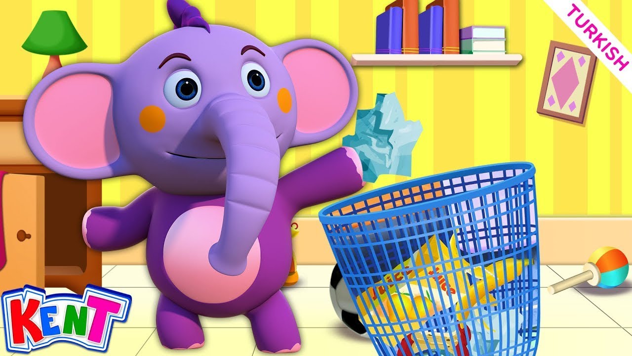 Clean Your Room With Kent | Çocuklar Için Eğitici Videolar | Kent The ...
