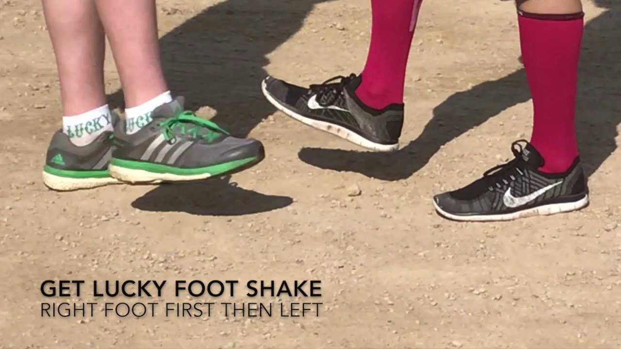 Get Lucky Runner's Foot Shake - YouTube