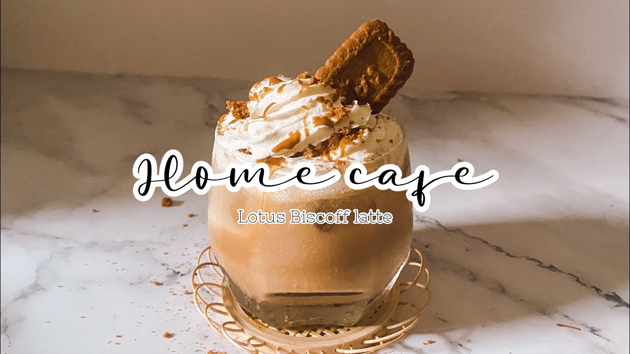 Lotus Biscoff latte - YouTube