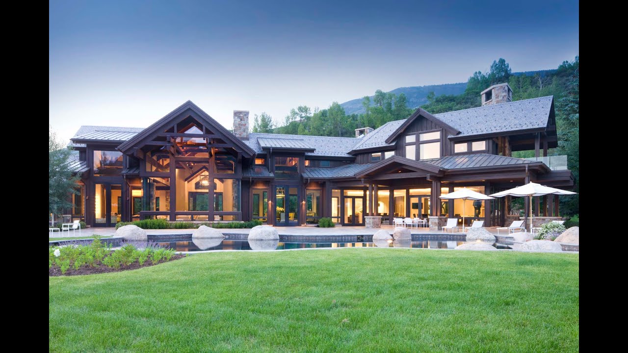 Rustic American country houses/ casas de campo en EEUU. - YouTube