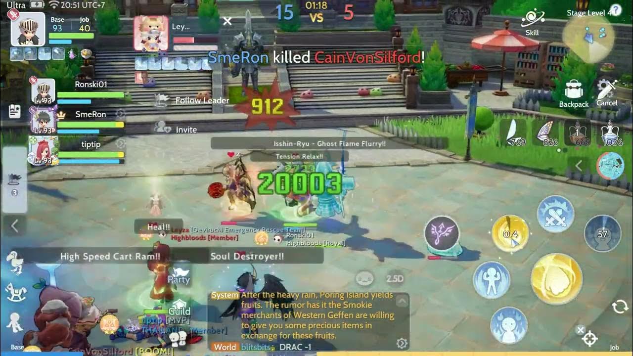 RAGNAROK ORIGIN GLOBAL | LORD KNIGHT | ARENA 3V3 #11 - YouTube